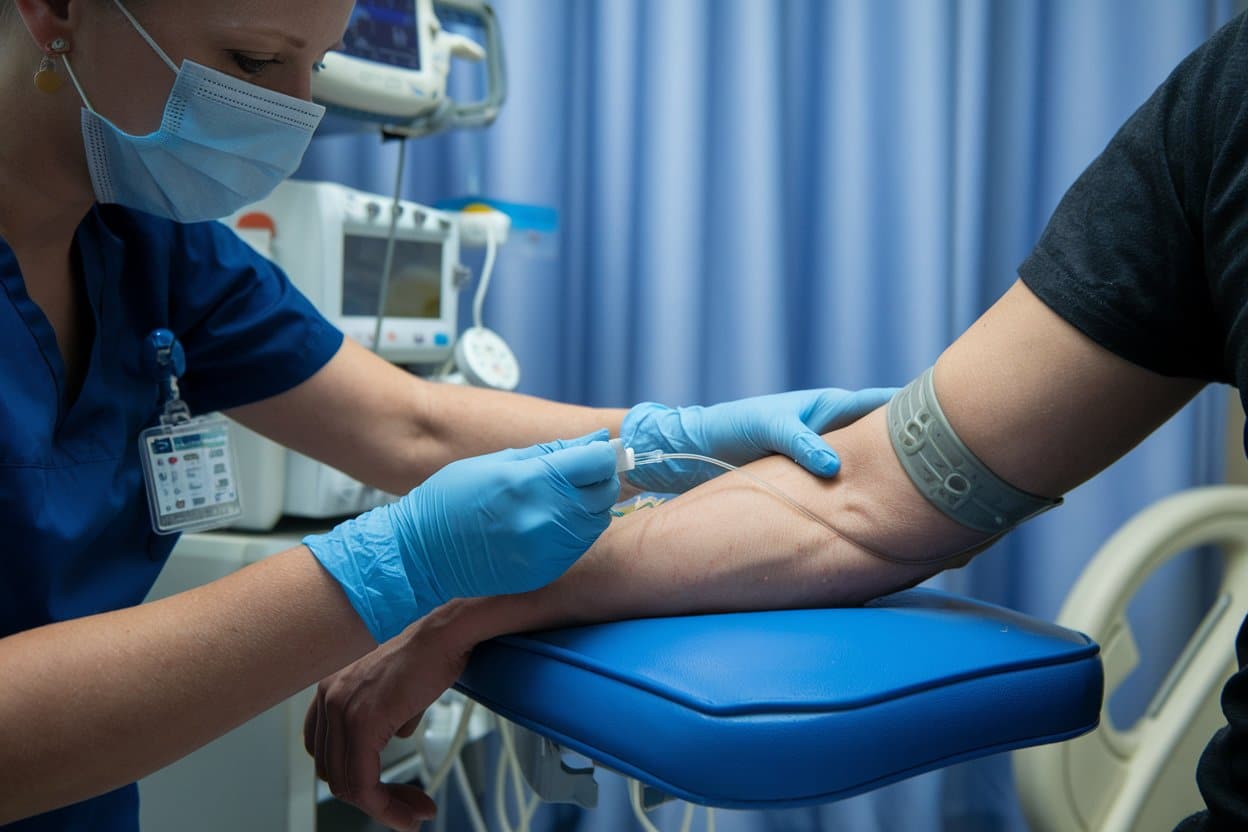 Pose d'un cathéter veineux central PICC Line : Ce qu'il faut savoir